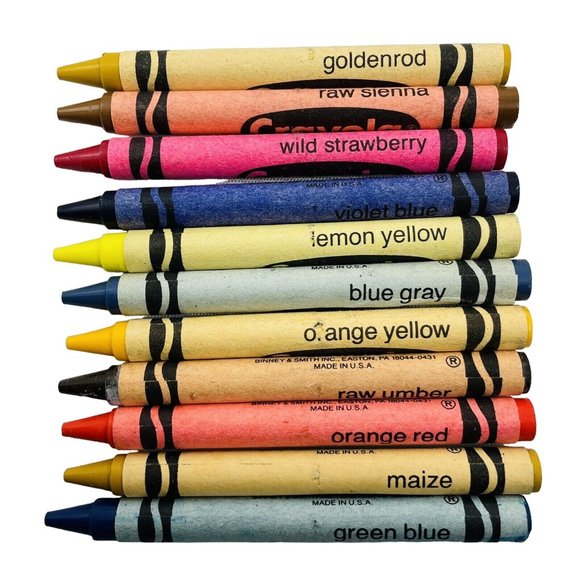 Crayola | Office | 25 Retired And Hard To Find Crayola Crayon Collector ...